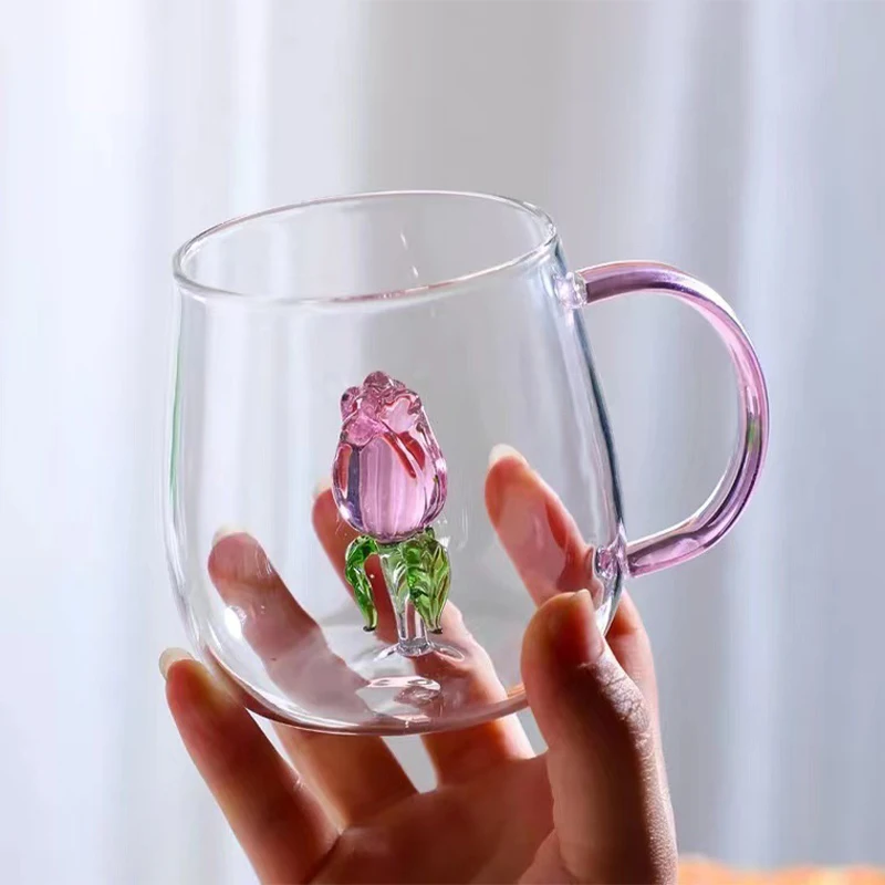 3D-Creative-Glass-Cups-Transparent-Mugs-With-Handle-Coffee-Cup-Cute ...