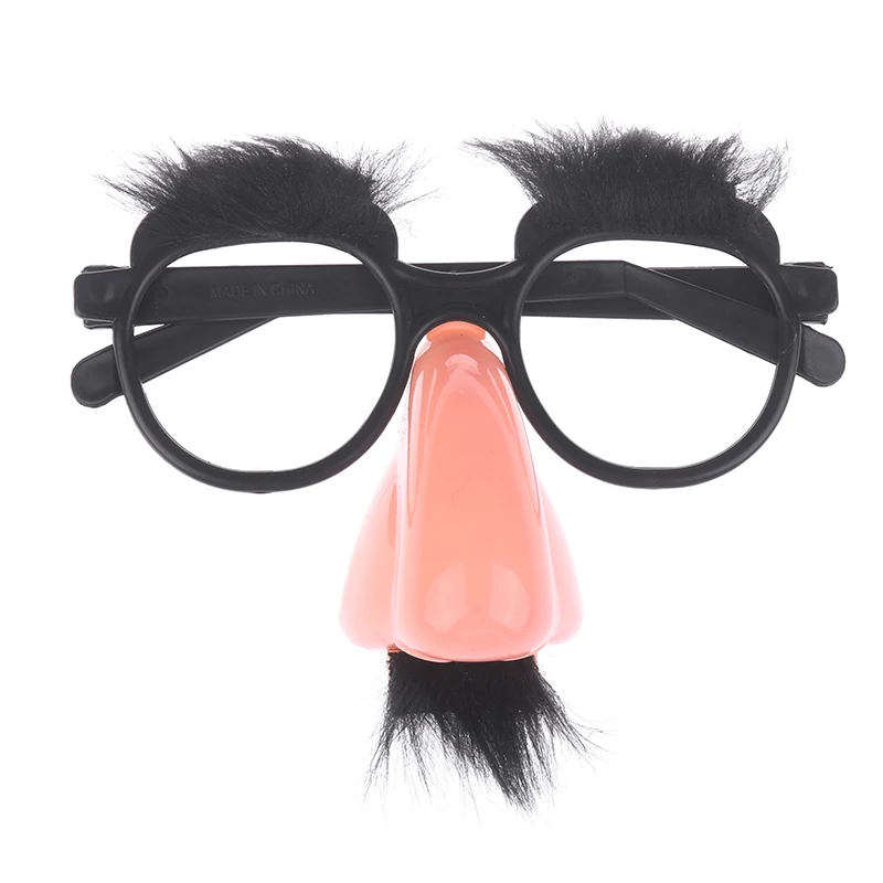Halloween-Disguise-Glasses-Creative-Nose-And-Mustache-Glasses-Funny-Big ...