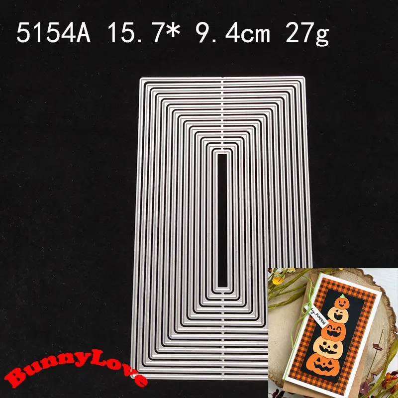 Metal Cutting Dies Nesting Mini Slimline Die Set Mold Card Scrapbook ...