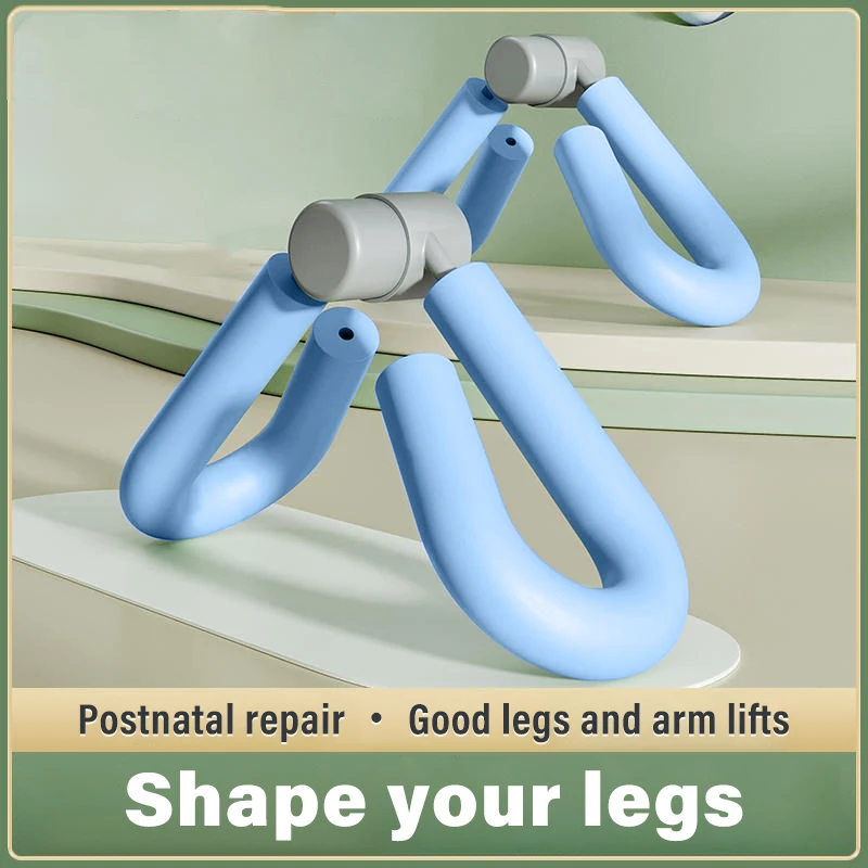 PVC-Leg-Muscle-Trainer-Thin-Stovepipe-Clip-Slim-Leg-Fitness-Gym-Thigh ...
