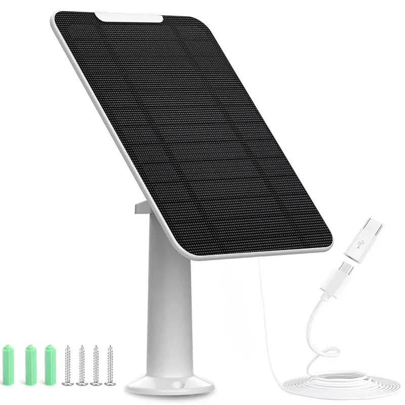 Upgraded Waterproof Solar Panel for Eufycam 3/3C/2/2 Pro/2C/2C Pro/E ...