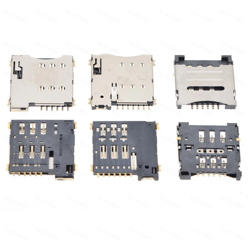 Versatile Mini Multi-Type SD/Sim Card Holder and Connector Assortment ...