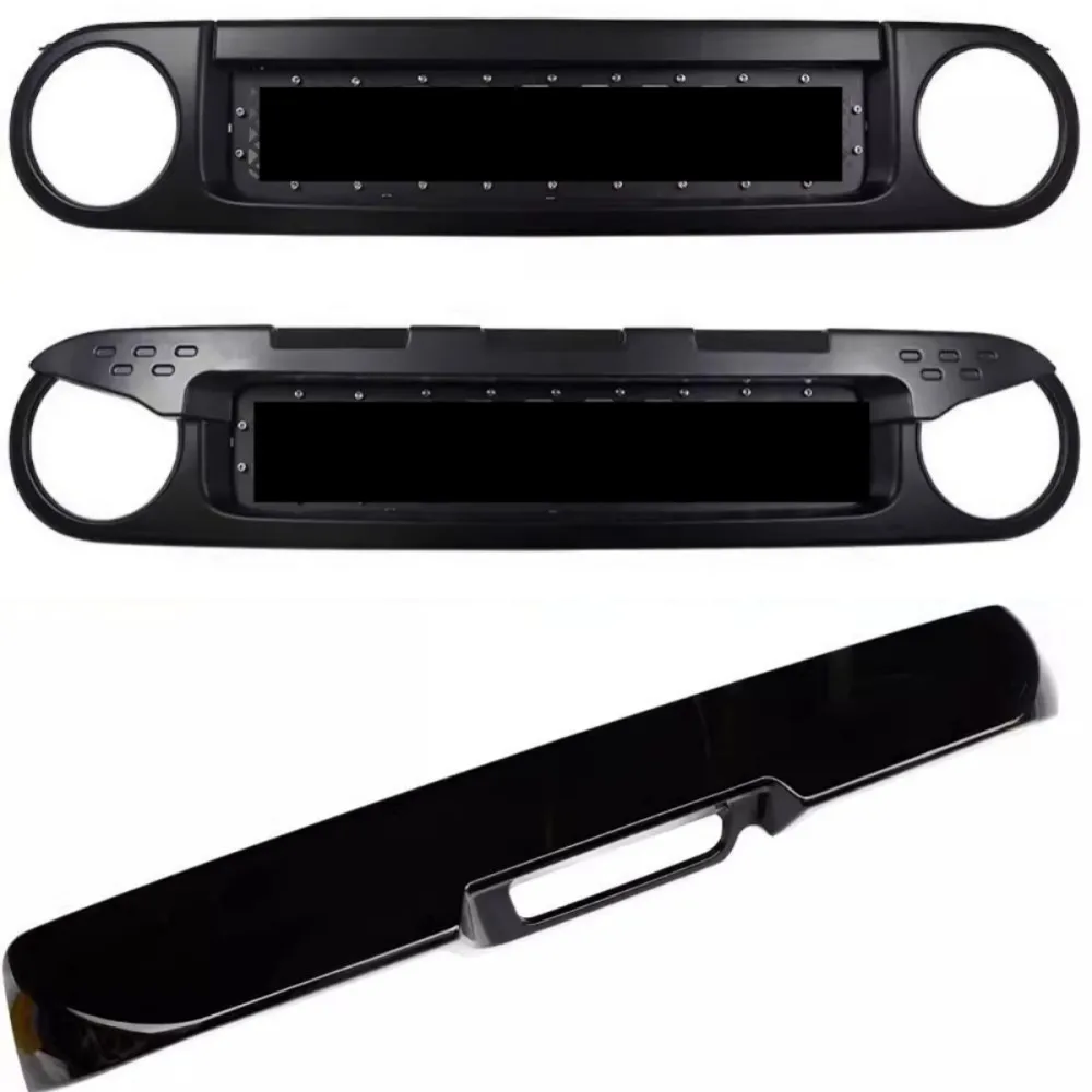 Body-Kit-Tail-Wing-Grill-Mask-Grid-Radiator-Grille-Front-Bumper-Net ...