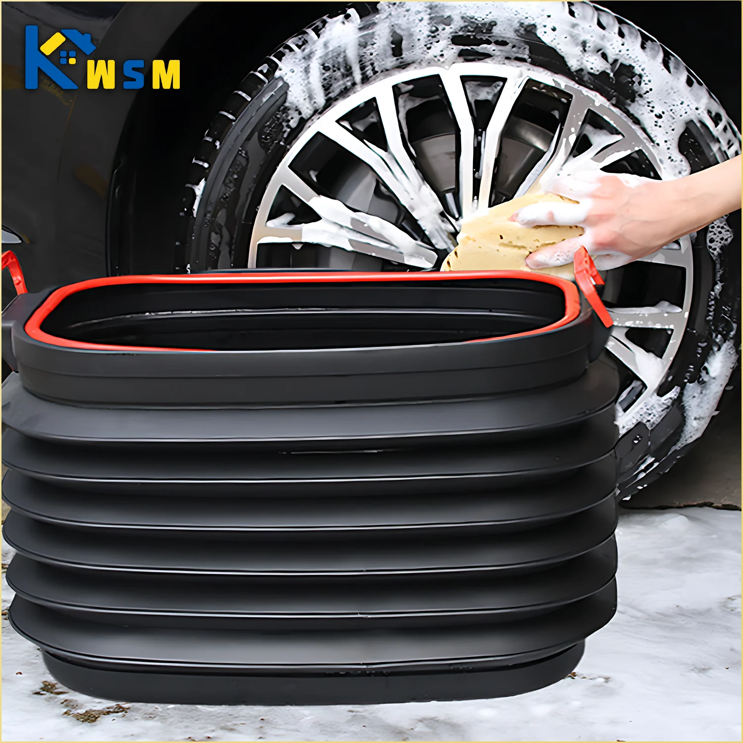 Folding-Bucket-Car-Rubbish-Bin-Multi-functional-Shrinkable-Bucket-for ...