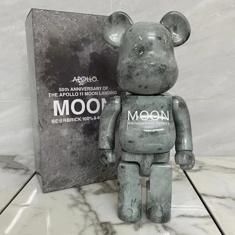 Bearbrick400-oso-violento-bloques-de-construcci-n-oso-negro-agujero-mu ...