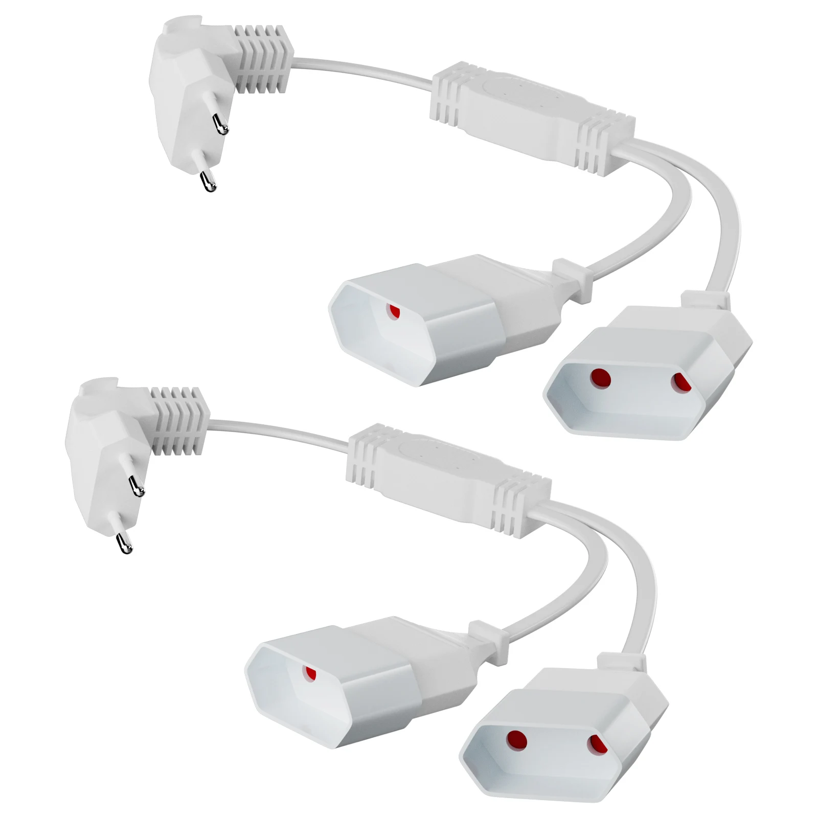 2-Piece-European-Standard-2-Hole-Angled-Cord-Male-to-Female-Dual-Output ...