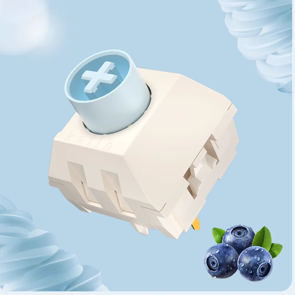 Kailh BOX Switch Blueberry Ice Cream Pro Linear Pom Keyboard Switches ...