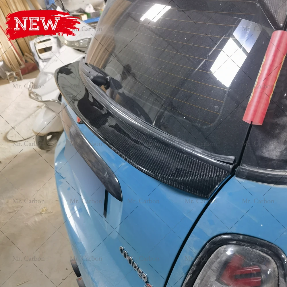 MIDDLE DUCKTAIL WING LIP FOR MINI COUNTRYMAN R56 COOPER/S/JCW CARBON ...