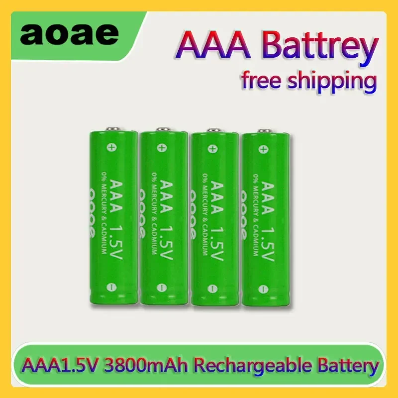 New-aaa-rechargeable-battery-1-5v-Battery-aaa-3800mAh-Aaa-batteries ...