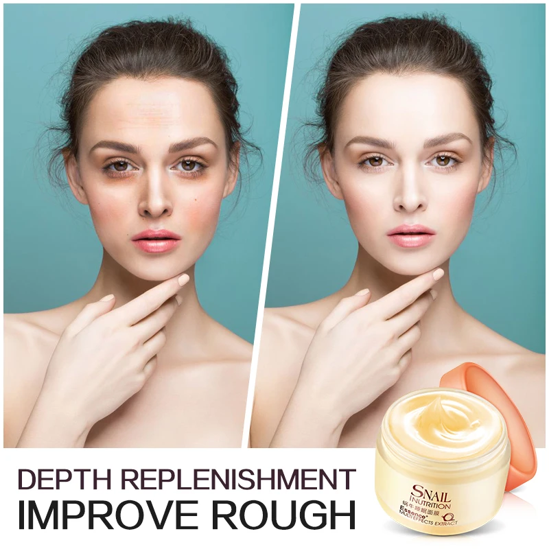 Crema Facial de caracol para el cuidado de la cara, hidratante y ...