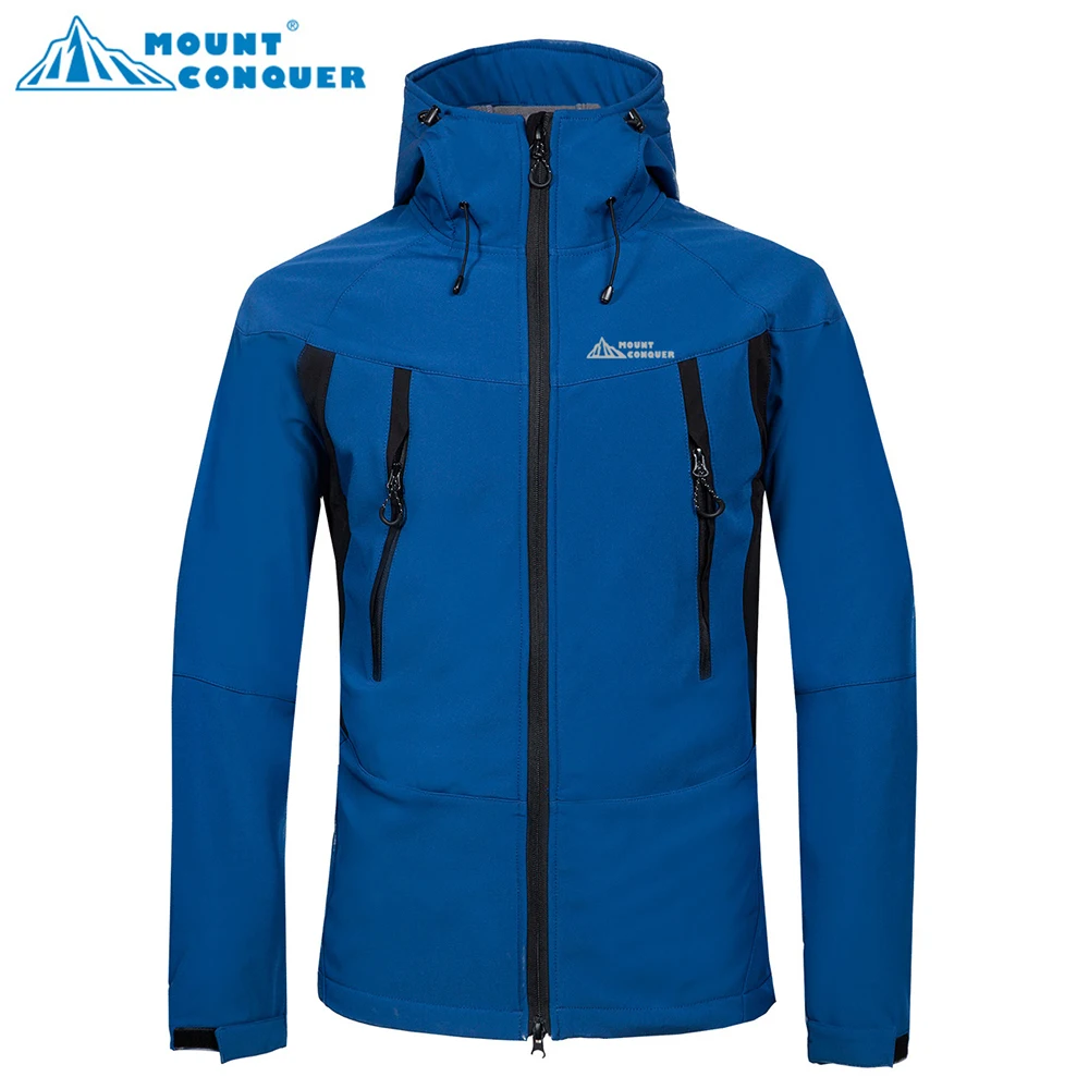 MOUNT-CONQUER-Men-s-jacket-Outdoor-Soft-Shell-Fleece-Men-s-Windproof ...