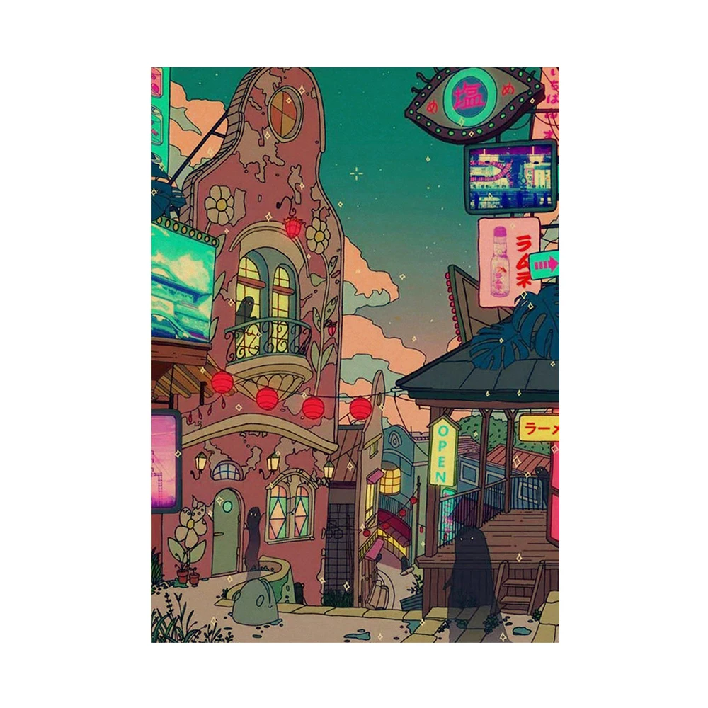 Figuras de anime japonesas Miniso, póster de Naruto Sasuke Kakashi ...