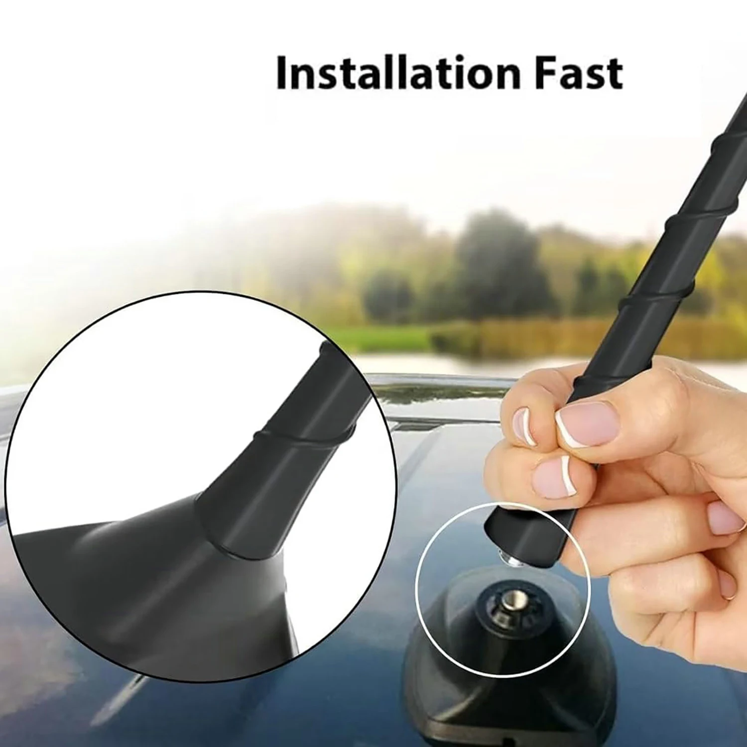 1pc 7'' Antenna Mast For Dodge Journey Avenger Nitro Jeep Liberty ...