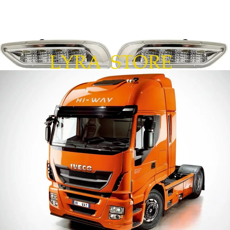 1 Pair Sunvisor Lamp Fit For IVECO STRALIS Eurotrakker Truck 5801546522 ...