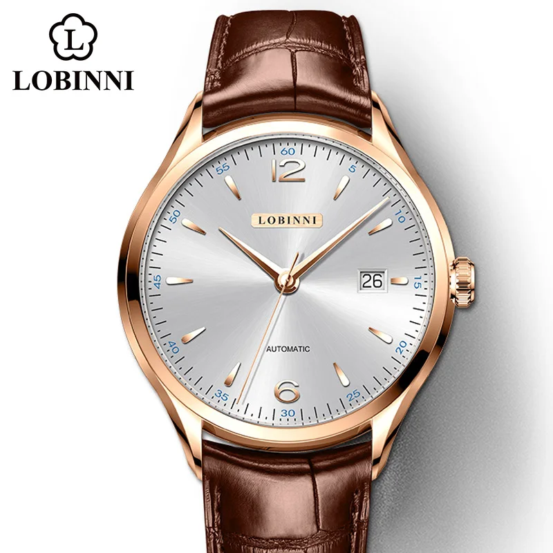 LOBINNI-New-Ultra-Thin-7-7mm-Luxury-Men-Dress-Watch-Seagull-ST2130 ...