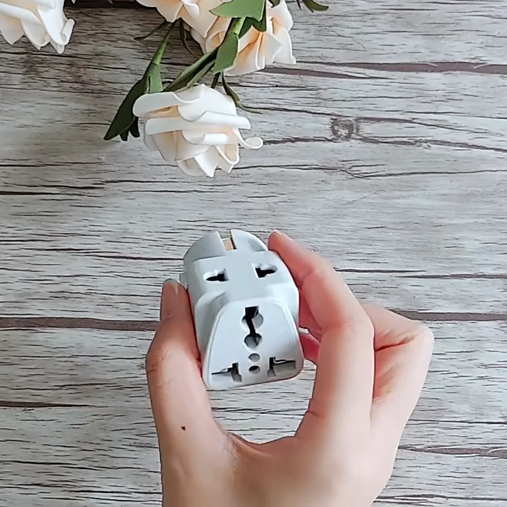 Elegent UK 2 Round Pin Grounded to Multi-Region Type-A/B/C/G & Type H ...