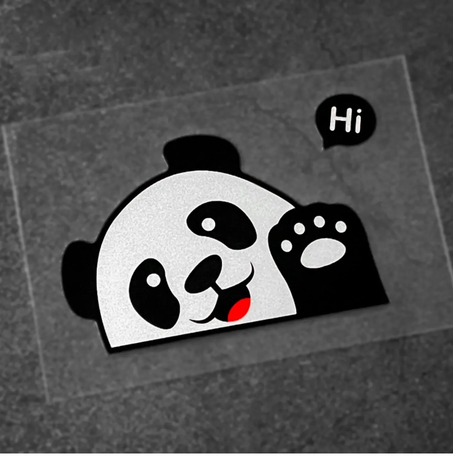 Hello-Panda-Cute-Say-Hi-Stickers-Car-Vinyl-Tape-for-Auto-Truck-Motor ...