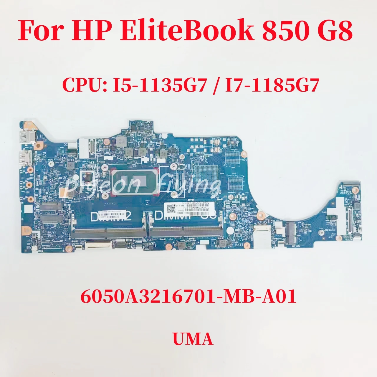 6050A3216701-For-HP-EliteBook-850-840-G8-ZFfly-15-G8-Laptop-Motherboard ...