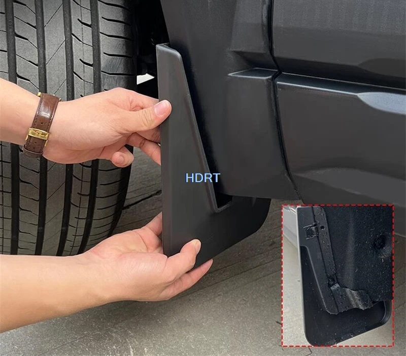 Car-Styling-Front-Rear-Mudguard-Plate-For-Chery-iCAR-03-Jaecoo-6-J6 ...