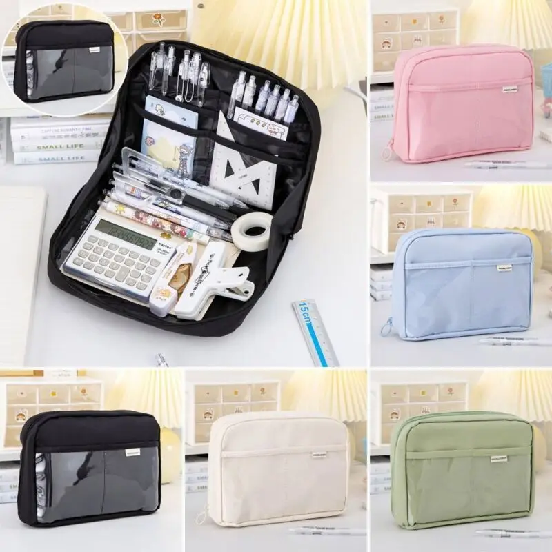 New-Large-Capacity-12-Layer-Pen-Bag-High-Appearance-Level-Dopamine ...