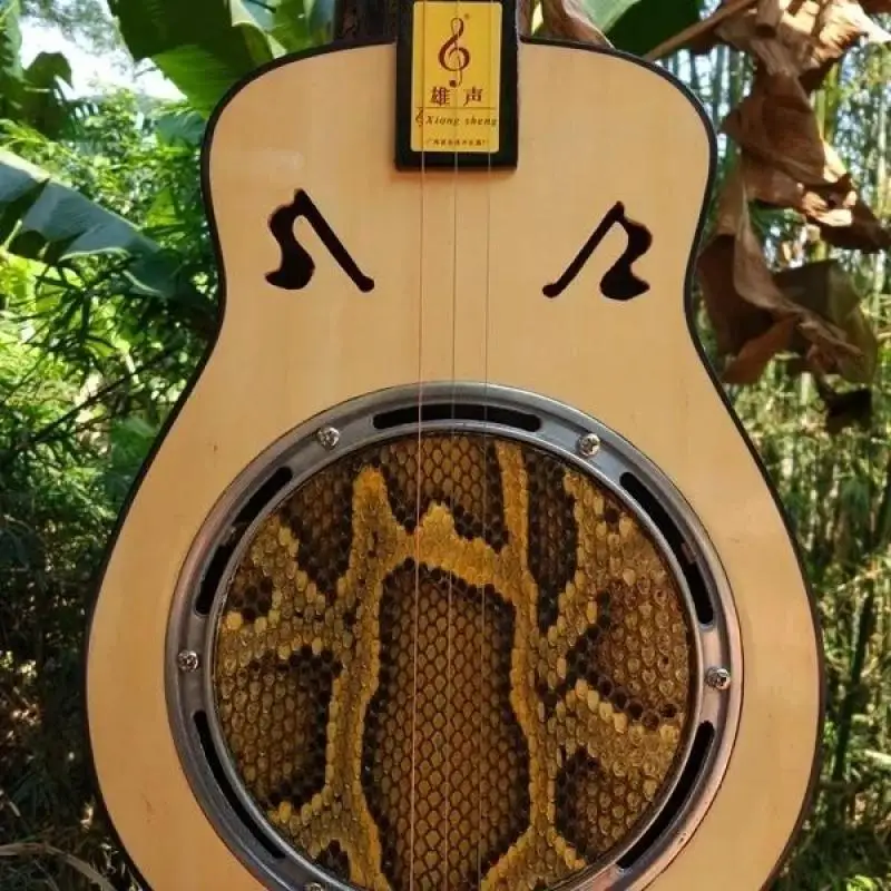 Chinese-Traditional-Characteristic-Musical-Instrument-Python-Skin-Three ...