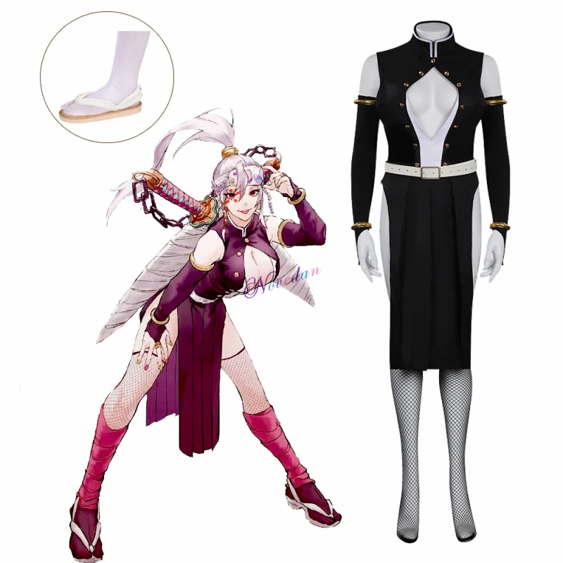 Sexy Anime Demon Slayer Season 2 Uzui Tengen Female Closed Cosplay ...