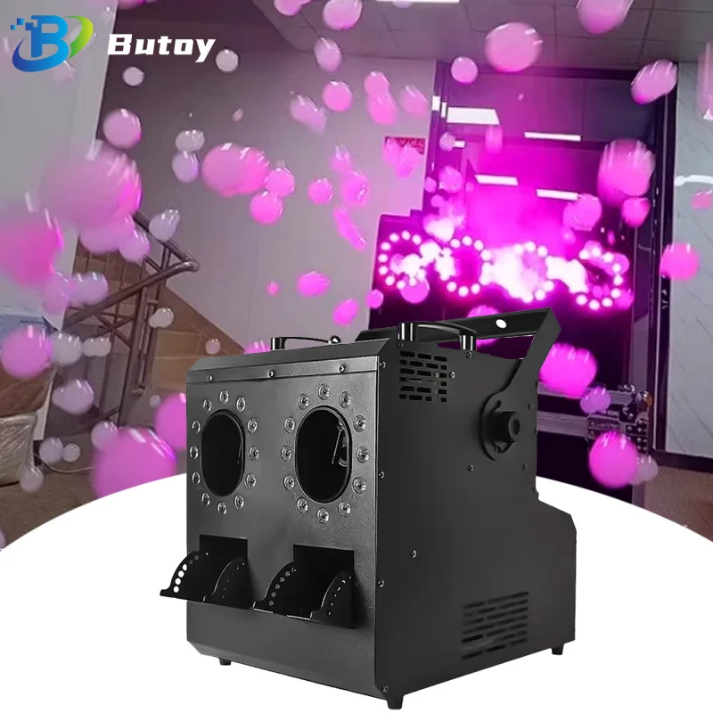 1500W-Two-Holes-LED-Smoke-Bubbles-Machine-DMX-Control-DJ-Disco-Fog ...