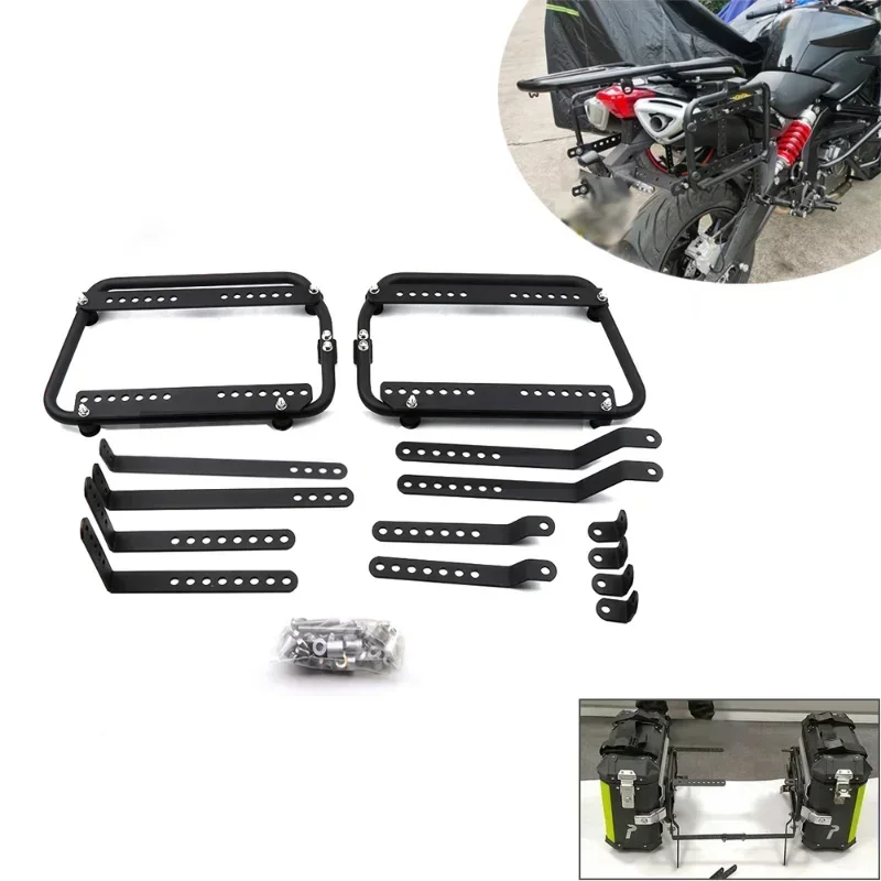 2024-Newest-Strong-Universal-Carrier-Motorcycle-Side-Rear-Luggage-Boxes ...