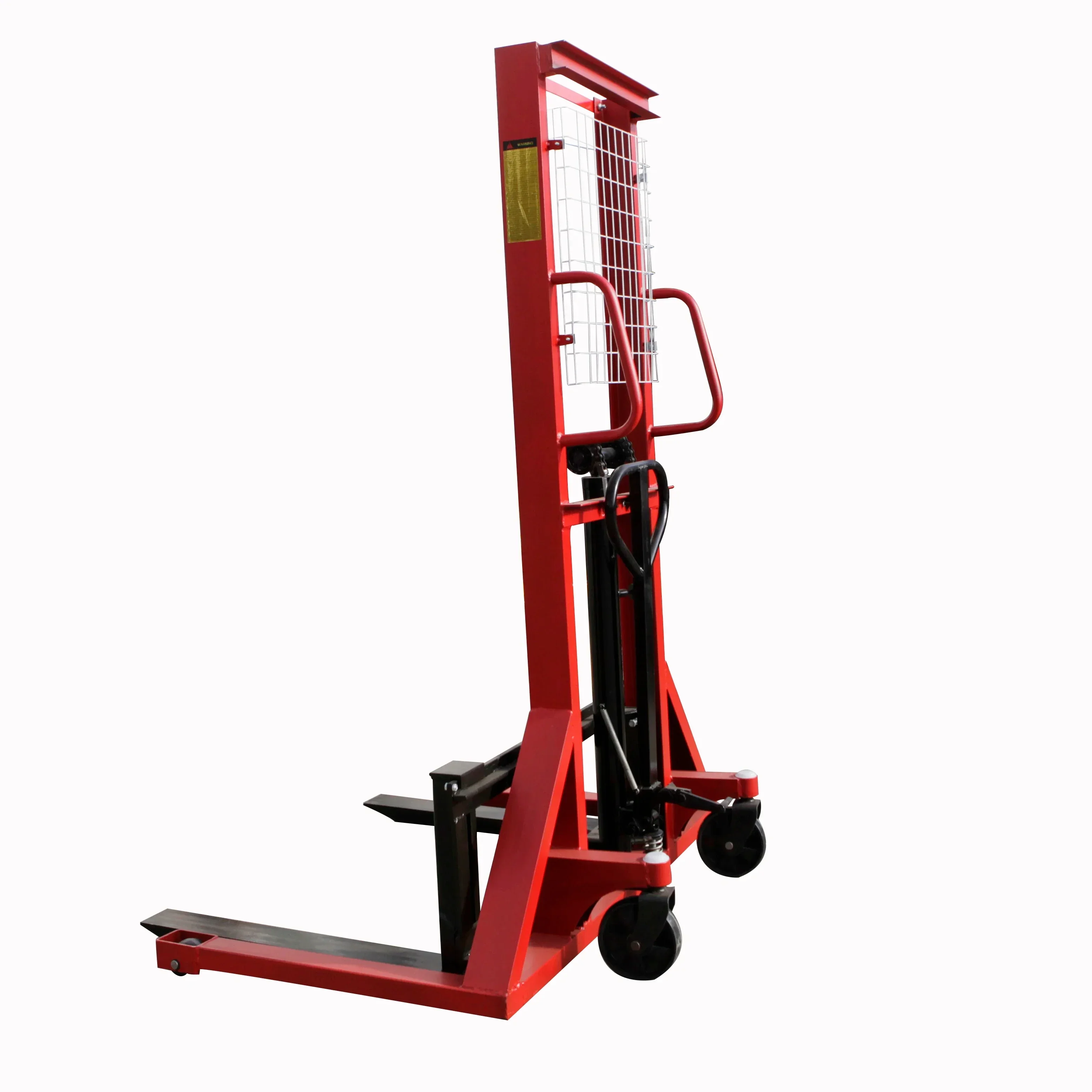 hand-hydraulic-1-6m-high-stacker-truck-warehouse-loading-and-unloading ...