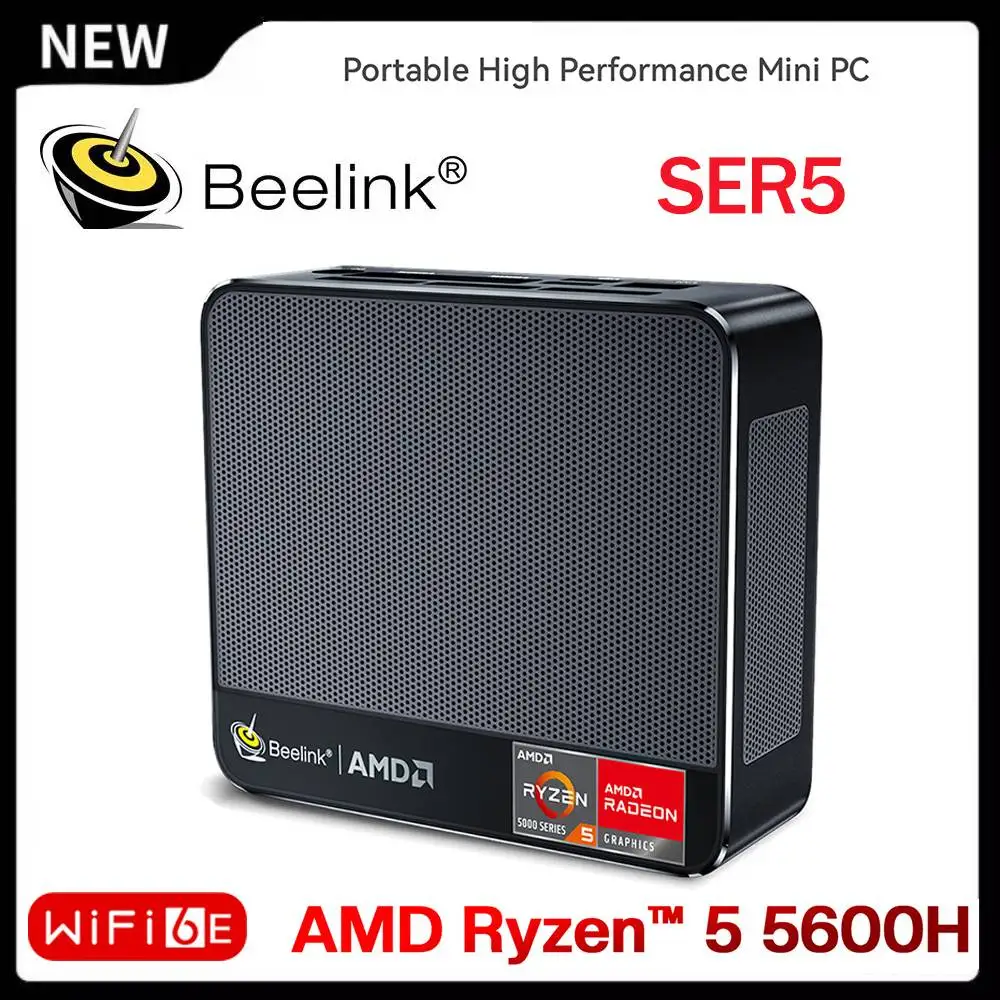 Beelink SER SER3 SER4 SER5 Mini PC Windows 11 Pro AMD Ryzen 3 3200U 5 ...