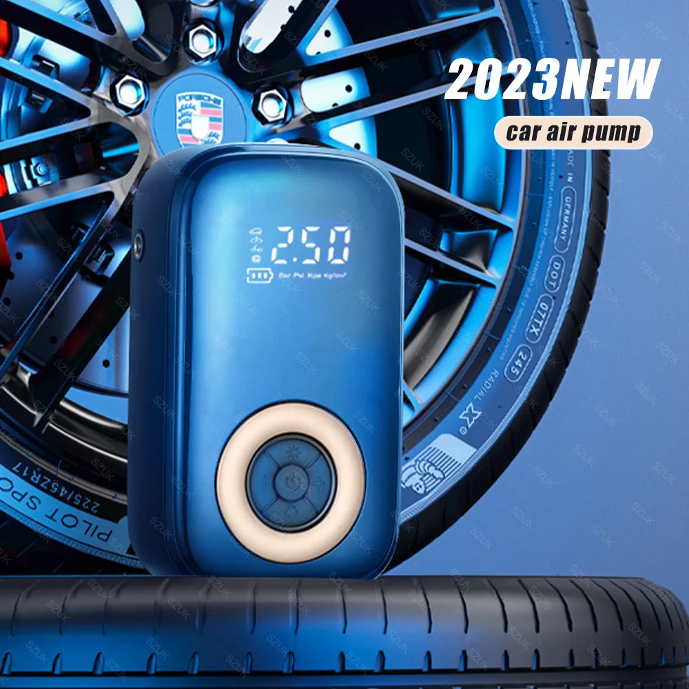 Auto-Luchtcompressor-Draadloze-Draagbare-Band-Inflator-Digitale-Display ...