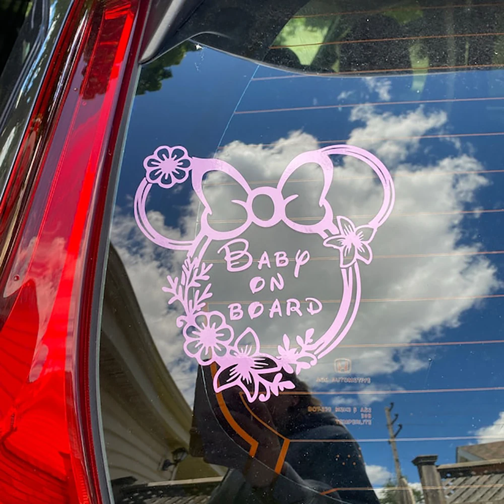 Baby-On-Board-Cute-Warning-Car-Windows-Stickers-And-Decals-Waterproof ...