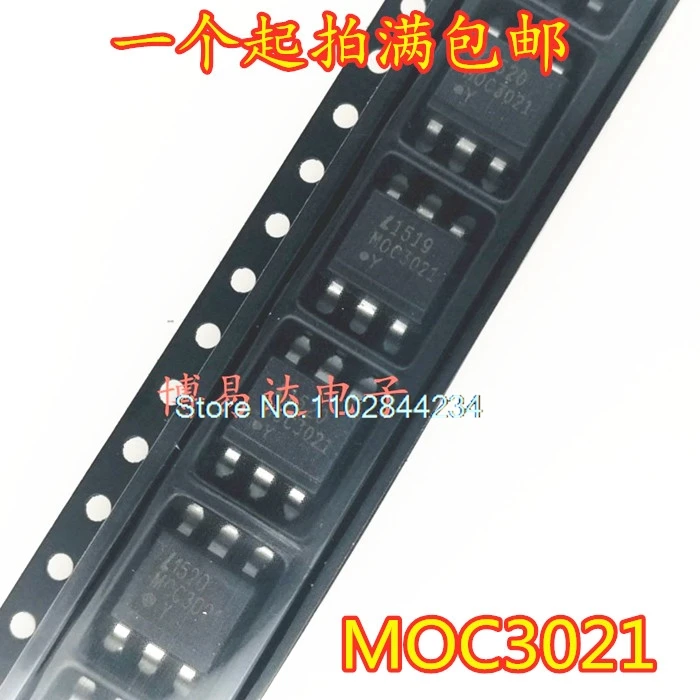 20PCS/LOT MOC3021S MOC3021 SOP6 EL3021 integrated circuit - AliExpress 502