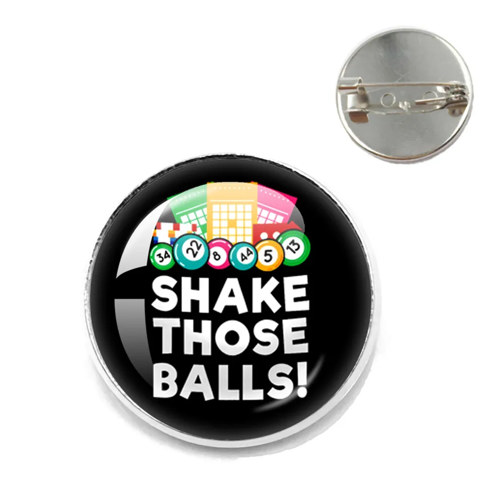 Shake-Those-Balls-Bingo-Queen-Game-Funny-Bingo-Ball-Pattern-Brooch ...