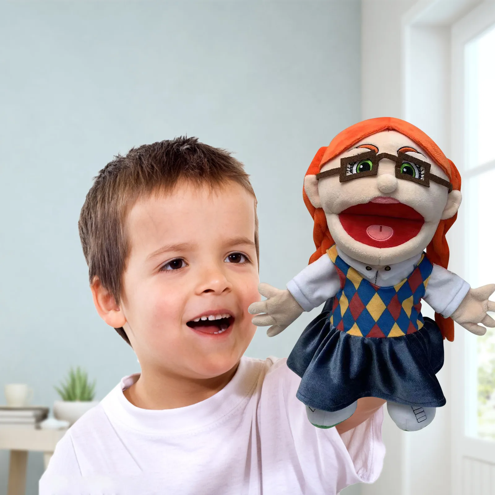 Kids-Plush-Finger-Hand-Puppet-Popular-Activity-Boy-Girl-Role-Play ...