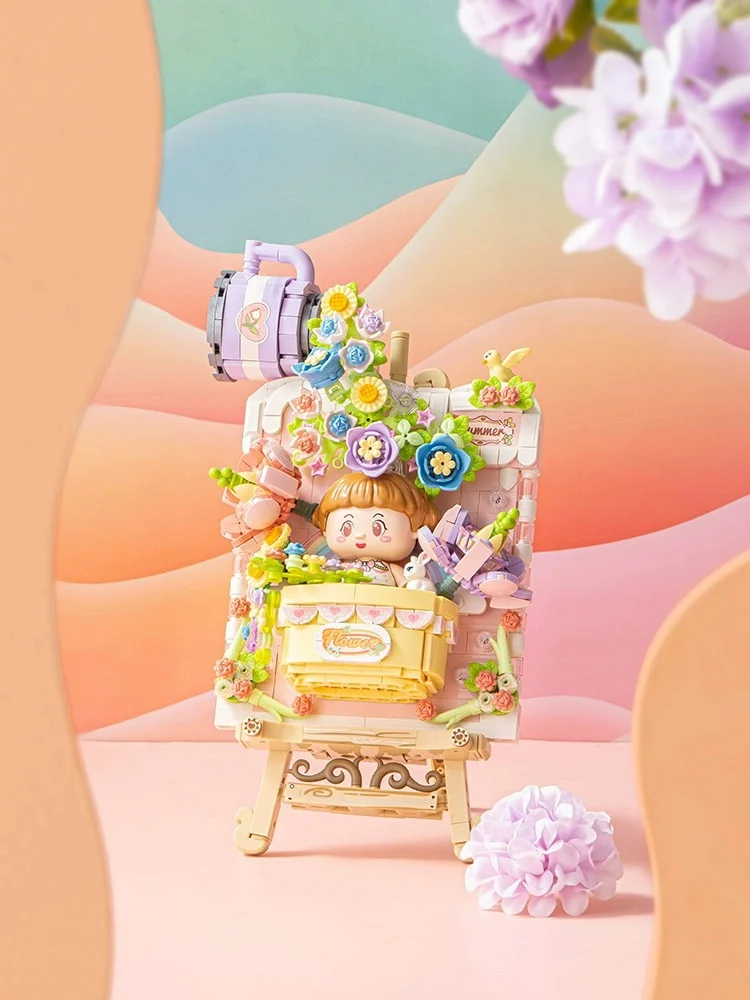 Lighting-three-dimensional-painting-building-block-panda-whisper ...