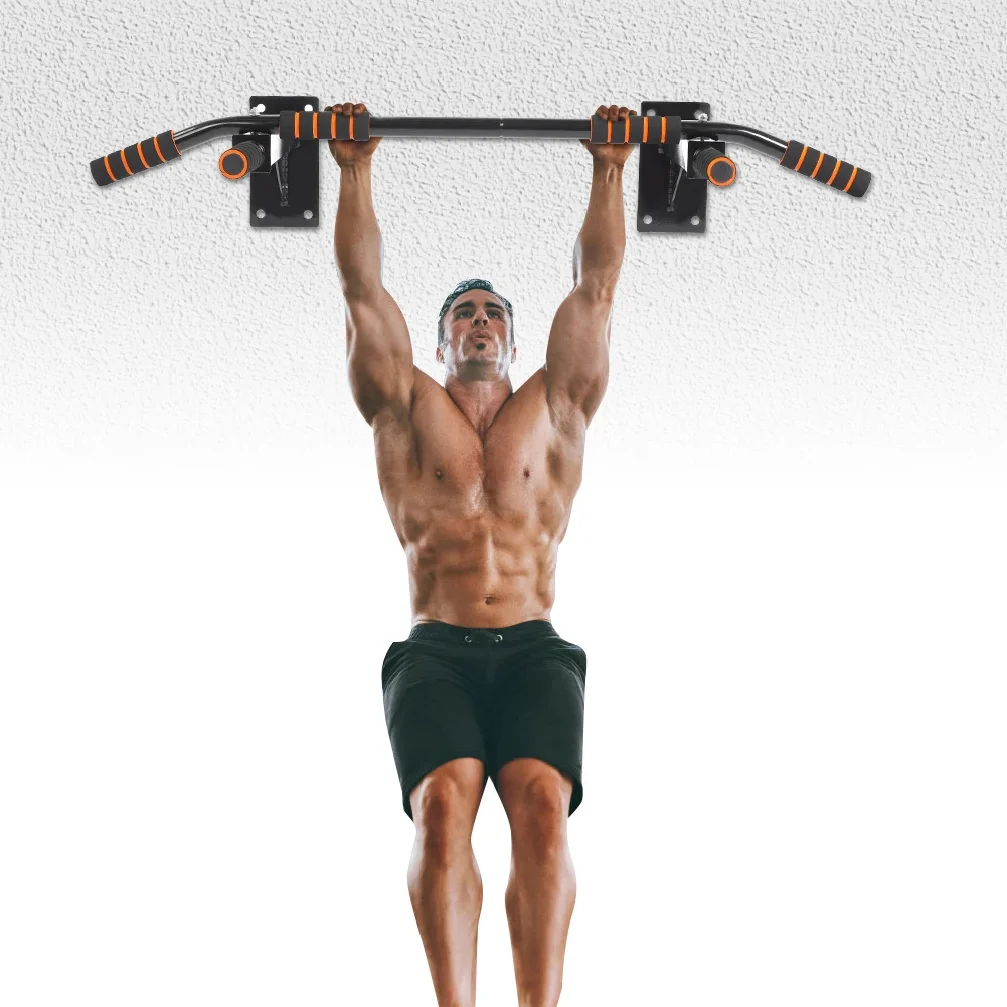 Barra horizontal de montagem na parede, equipamento fitness interno ...