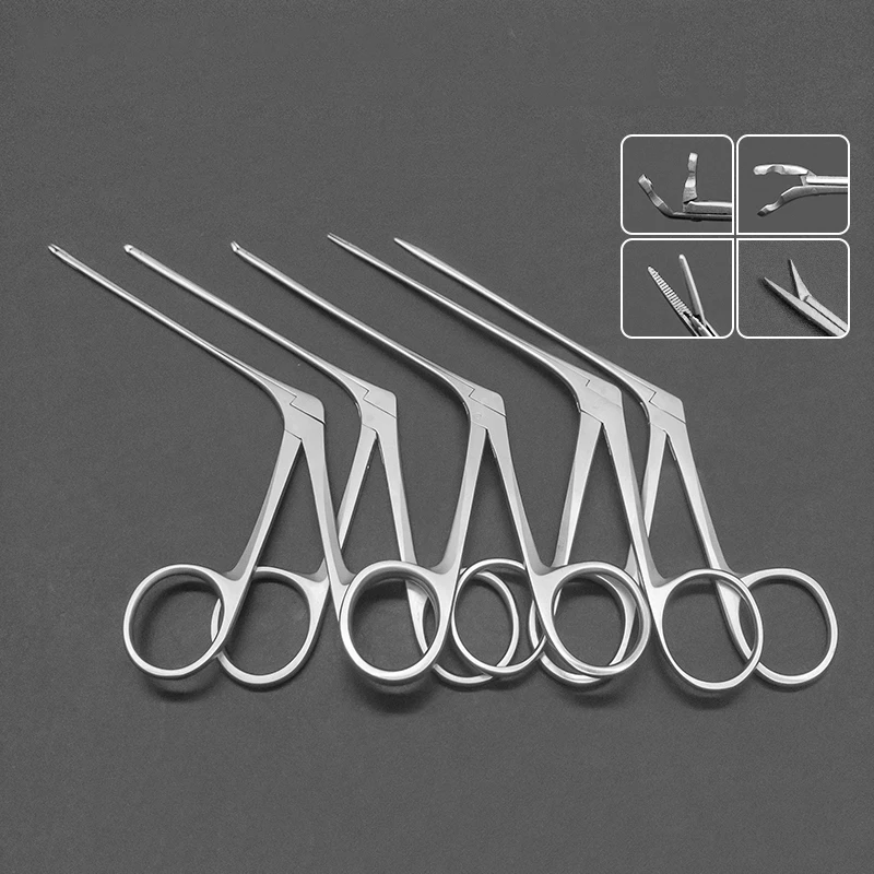 Microscopic-Middle-Ear-Forceps-Ear-Picking-Tool-Cerumen-Ear-Wax-Clamp ...