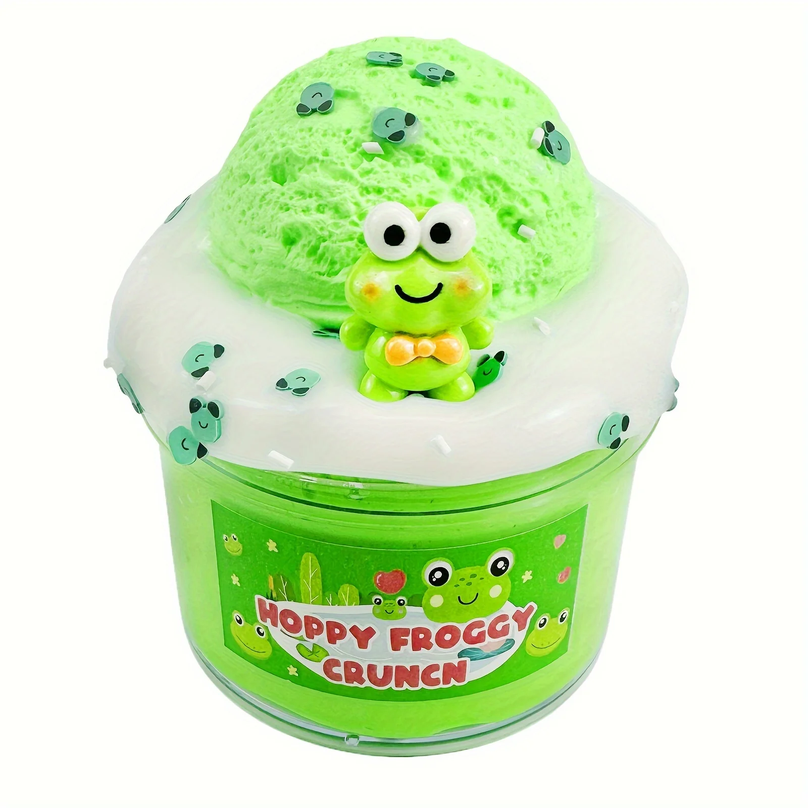 DIY-Green-Frog-Slime-Set-Handmade-Toy-Children-s-Toy-Stress-Relieving ...