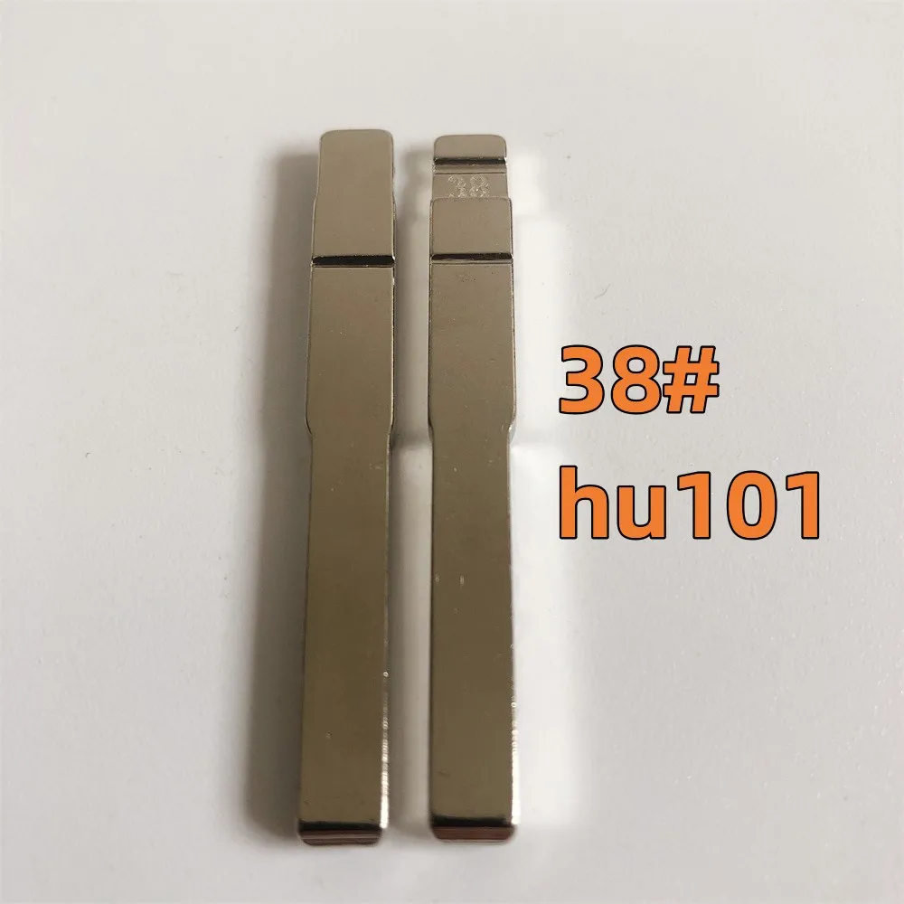 10pcs Uncut Metal Key Blade 38# HU101 for KD Keydiy Xhorse VVDI Remotes ...