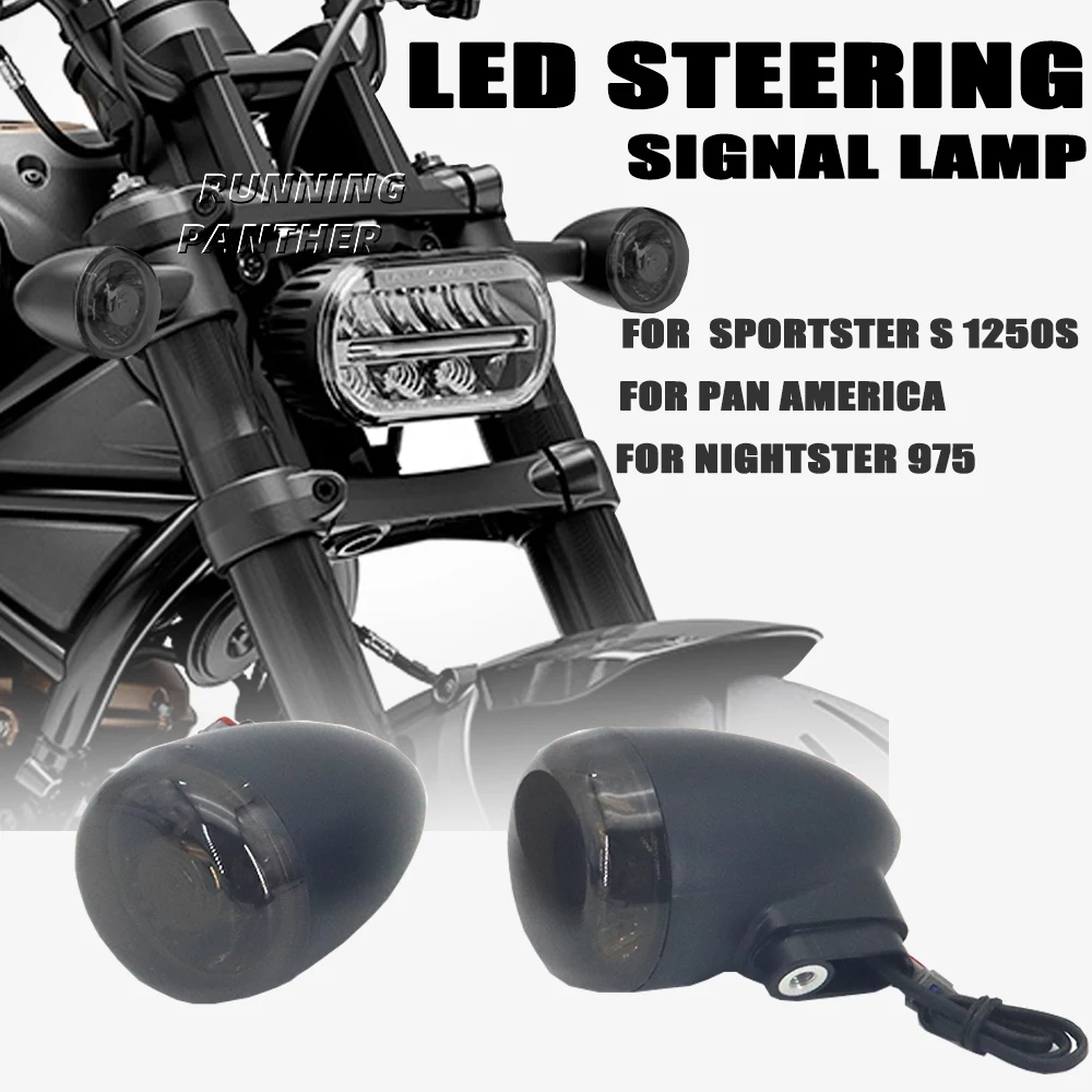 Front-And-Rear-Turn-Signals-Indicators-LED-Lights-For-Harley-RH1250s ...