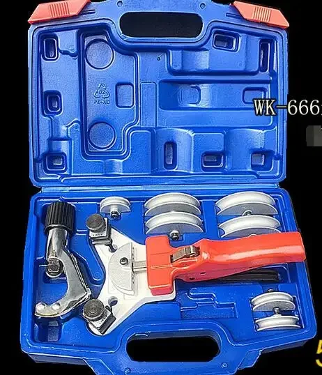 WK-666 Multi Copper Pipe Bender Tube bending Tool Kit Tube Cutter ...