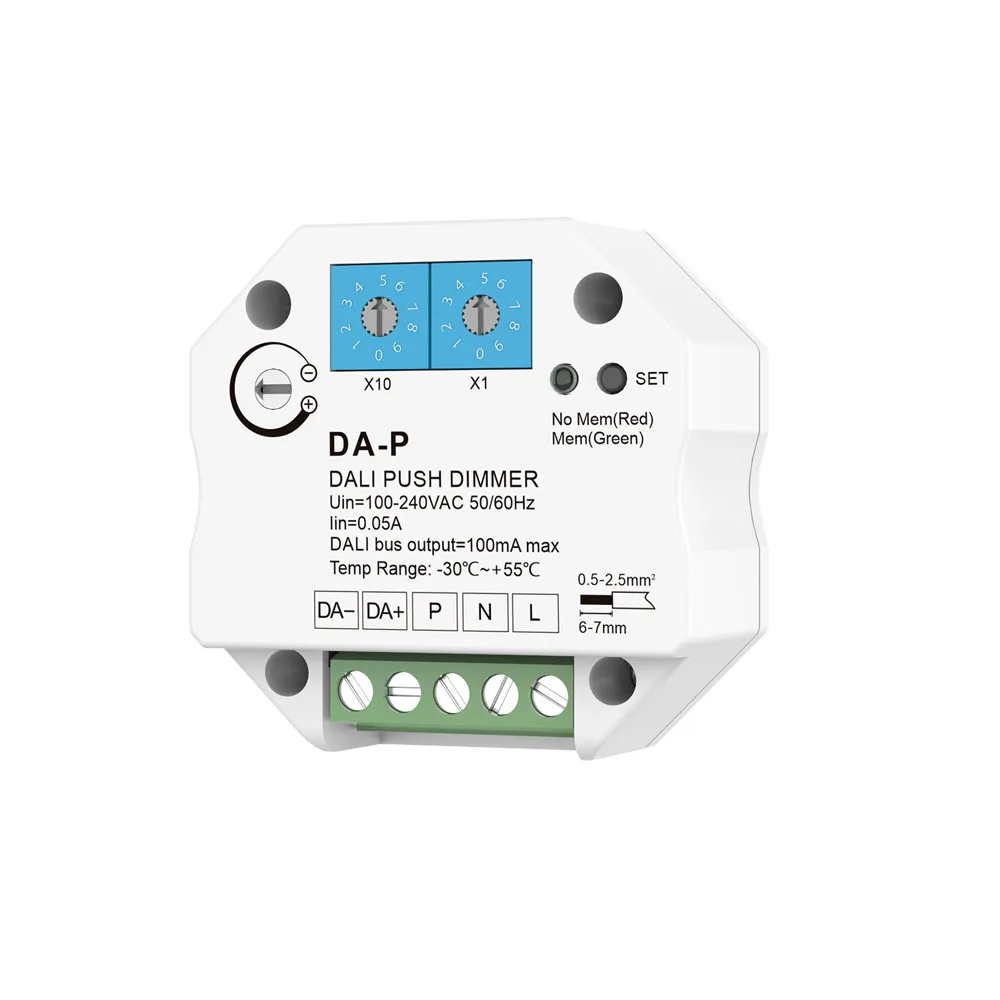 AC-DALI-Push-Dimmer-110V-220V-230V-LED-on-off-Dimming-Control-Memory ...
