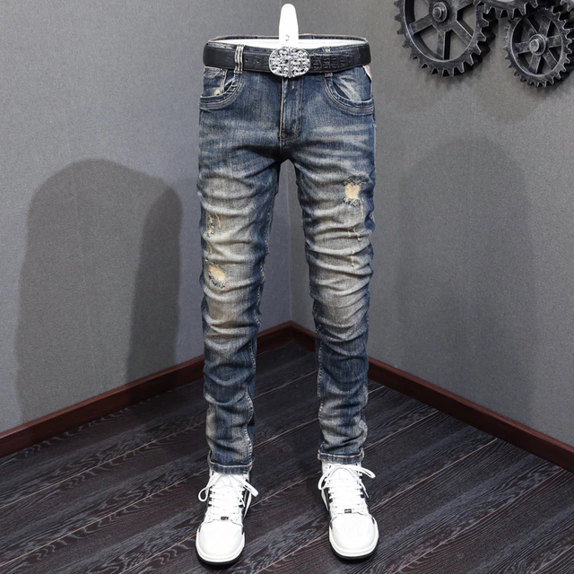Black Designer Jeans For Men