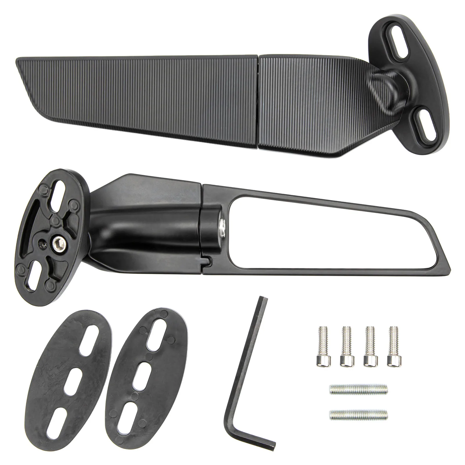 2pcs-Motorcycle-Wing-Mirror-Motorcycle-Rearview-Mirror-Adjustable ...