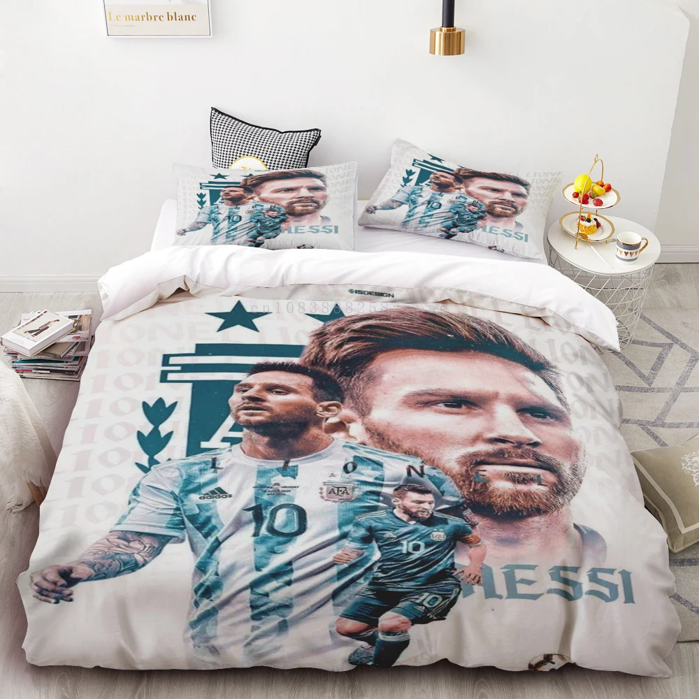Duvet-Cover-Set-Football-Star-Messi-3D-Digital-Printing-Bed-Sheet-Queen ...