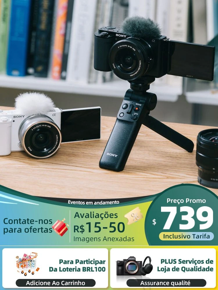 SONY Alpha ZV-E10 ZVE10 APS-C E-Mount Mirrorless Camera Digital Camera ...