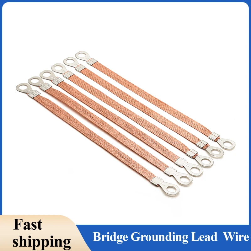 5-20-50-100Pcs-Durable-Gounding-Lead-Wire-Copper-Clad-Aluminum-Braid ...