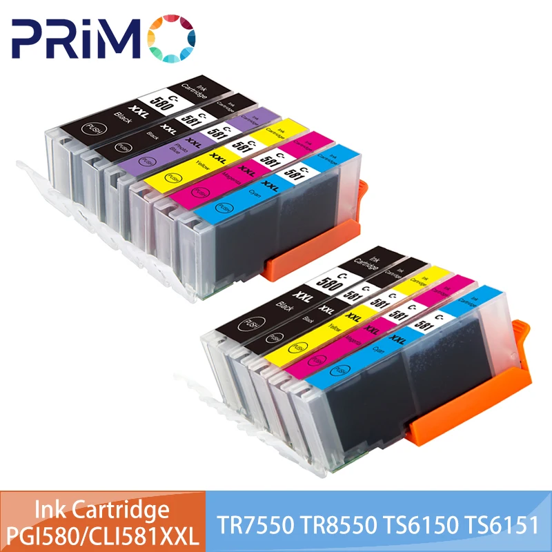 PGI-580-CLI-581-580XXL-581XXL-Five-Six-Colors-Ink-Cartridge-for-Canon ...