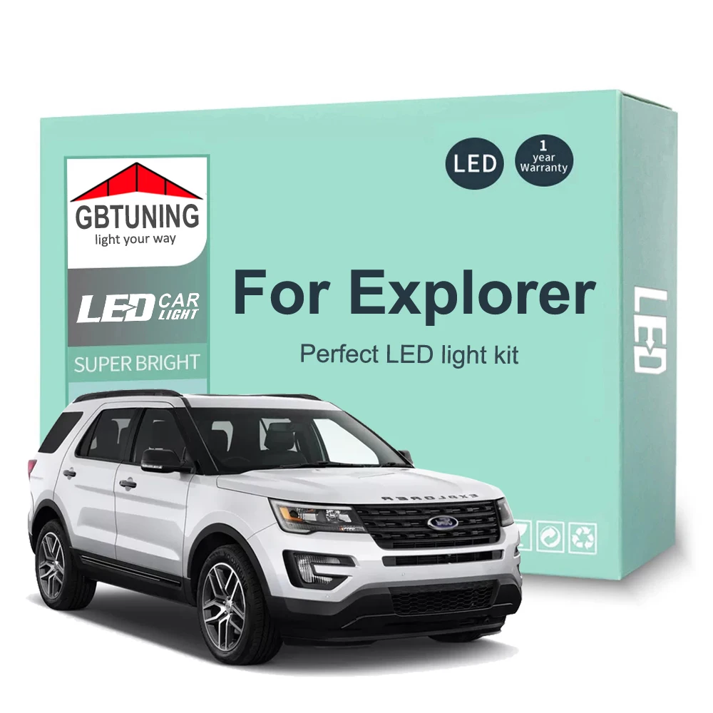 LED Interior Light Bulb Kit For Ford Explorer 1991-2012 2013 2014 2015 ...